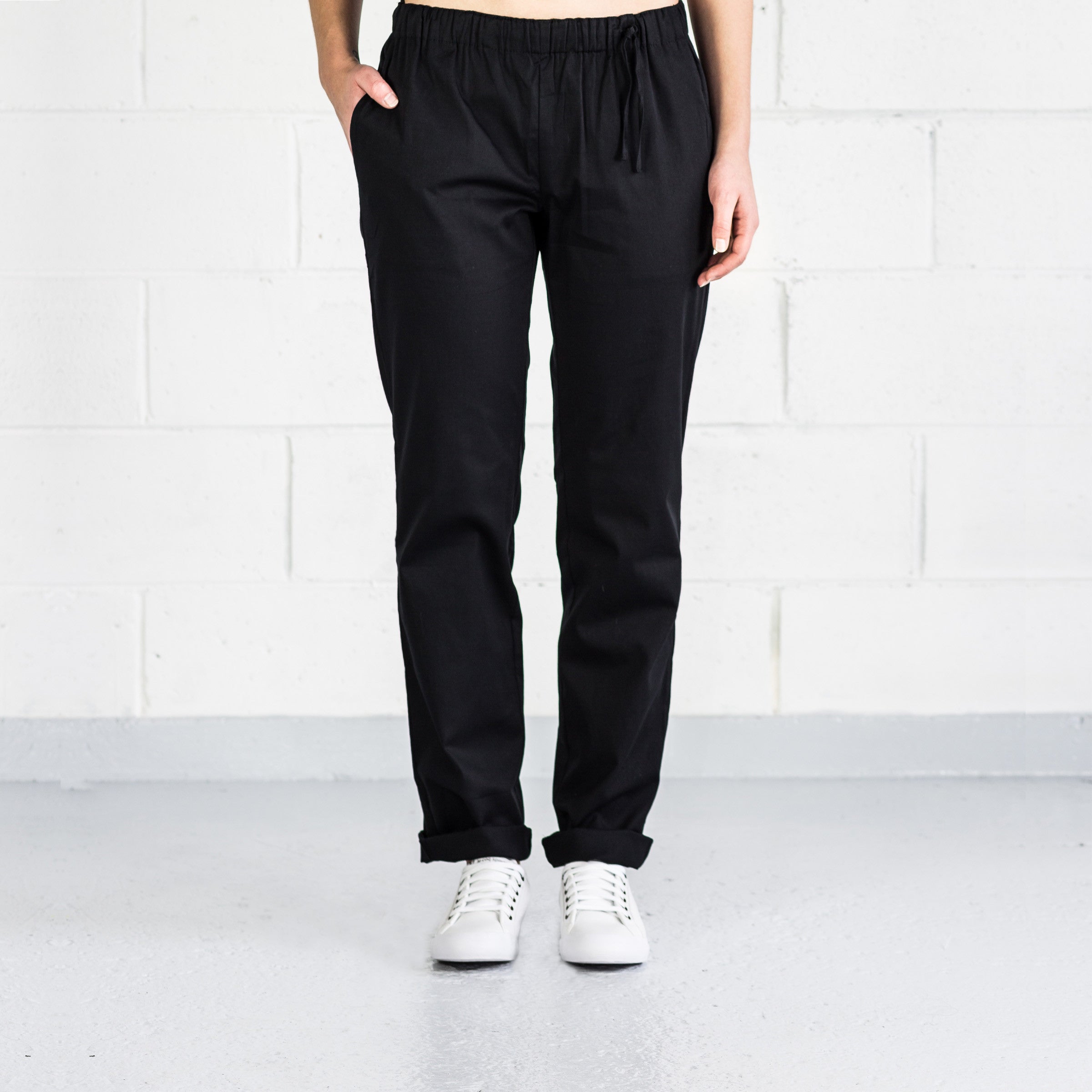 Organic Cotton Chef Pants. Chef Pants for Women. Style: Cool. Black ...