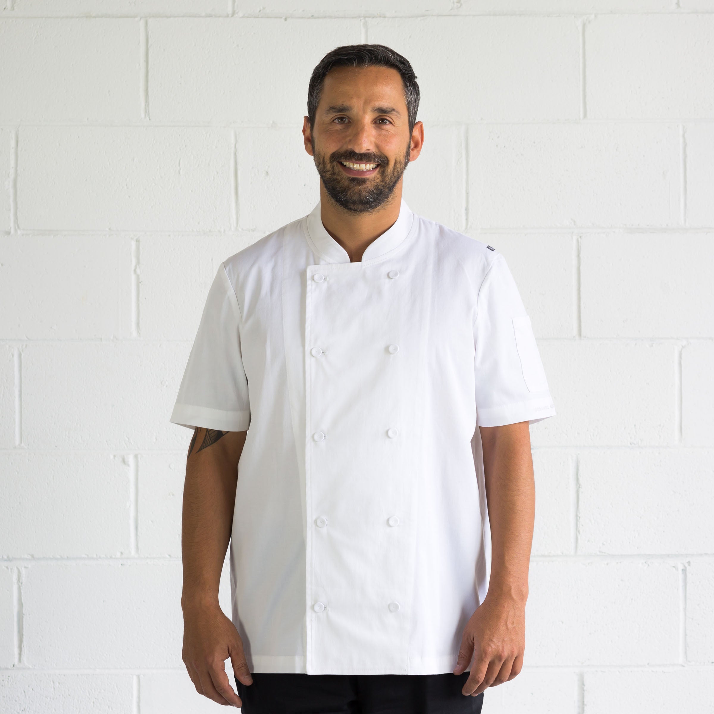 Men's Supercool Chef Jacket |Cream Collection